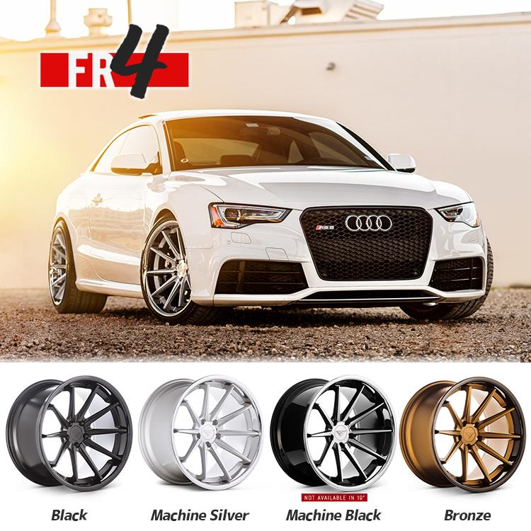Ferrada FR4 20インチ 20x10.5J マットブラック/SS グロスブラックリップ 新品ホイール1本価格 :ferrada ...