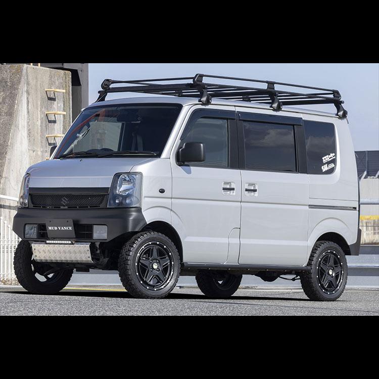 WEDS タイヤホイール4本セット MUD VANCE 07 17x8.0J 6/139.7 +20 FG MONSTA TERRAIN GRIPPER 265/70R17 115T ホワイト ...