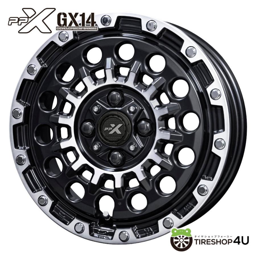 共豊 4本購入で送料無料 PPX GX14 15x4.5J 4/100 +45 MBP マットブラックポリッシュ 新品ホイール1本価格 【代引き不可】 : TIRE SHOP 4U - 通販 ...