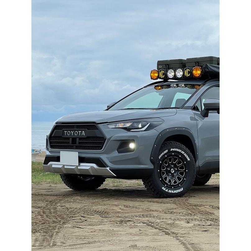 カローラクロス カスタムセット フロントフェイスキット+オーバーフェンダー 未塗装品 ラブクロス RIVAI OFFROAD RAV CROSS 【代引き不可】 : TIRE SHOP 4U ...
