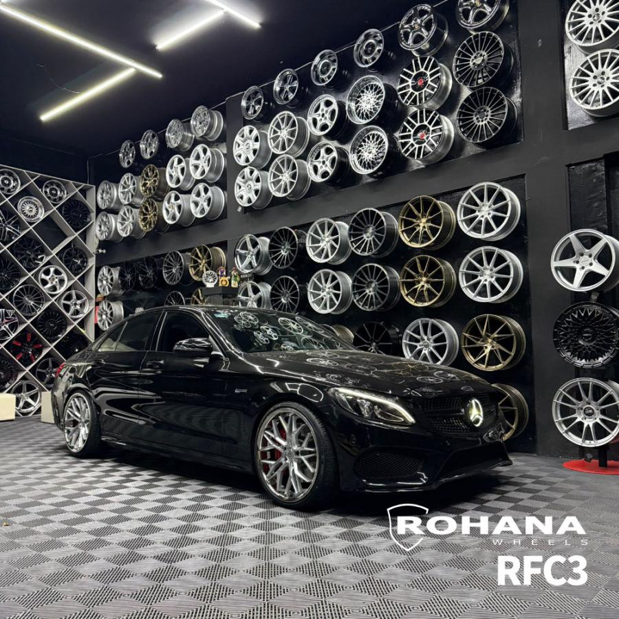 ROHANA WHEELS RFC3 20x10.0J 5/112 +33 マシンシルバー/クロームリップ 新品ホイール1本価格 【代引き不可】 : TIRE SHOP 4U - 通販 ...