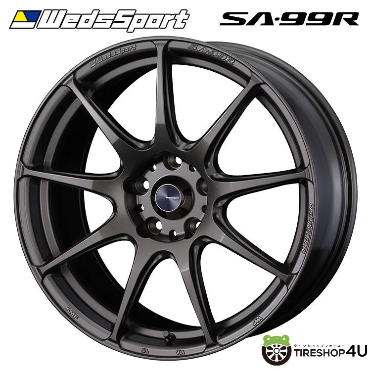 WEDS 4本購入で送料無料 Weds Sport SA-99R SA99R 17x6.5J 4/100 +50 EJ-BRONZE イージェーブロンズ 1本価格 【代引き不可】 : TIRE ...