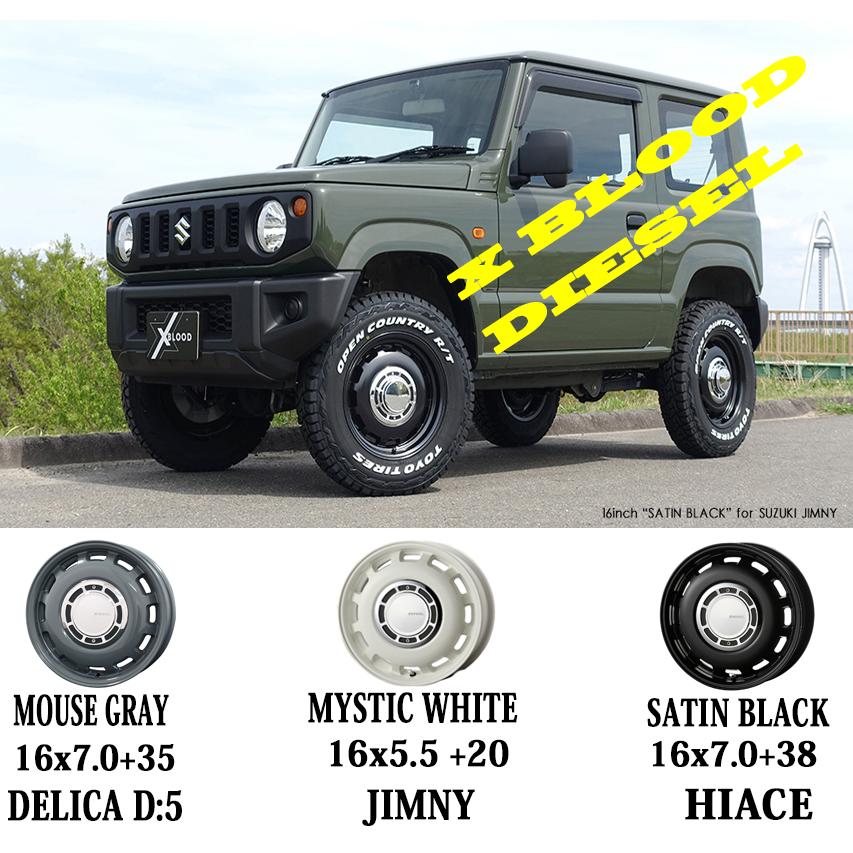 OPEN COUNTRY ジムニーシエラ JB74 225/70R16 サマータイヤ | トーヨー オープンカントリー AT3 & ディーゼル 16インチ 5穴139.7 : オールテレーン ...