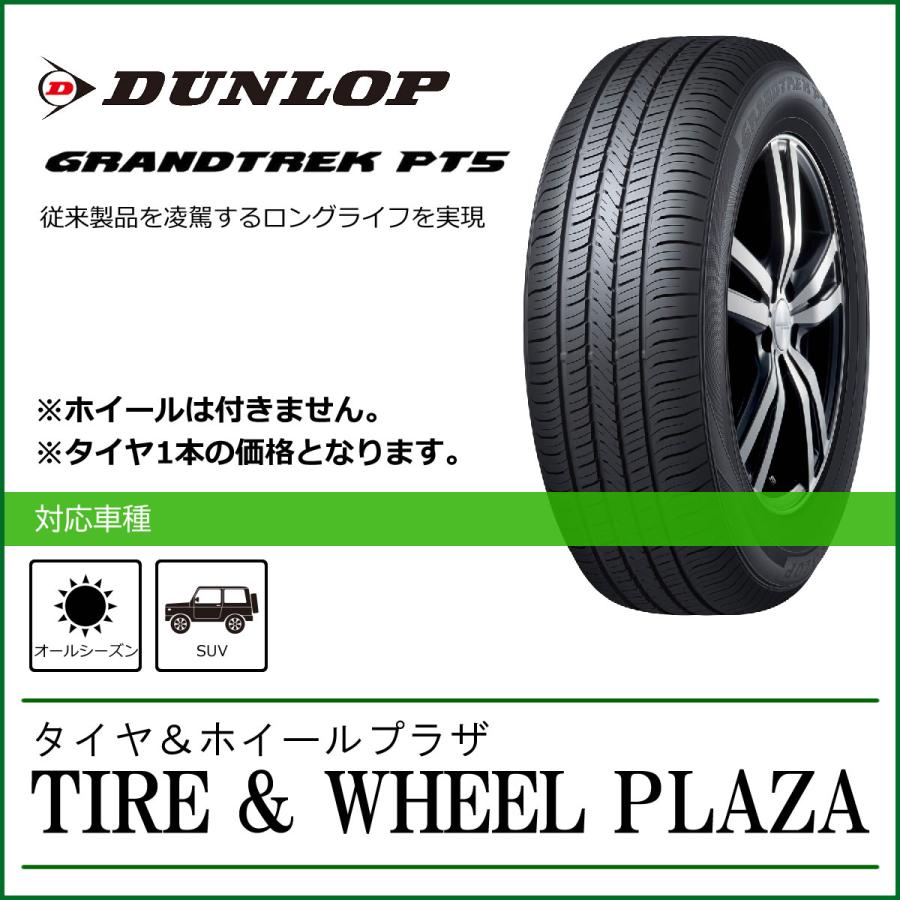 GRANDTREK 【乗用車用タイヤ】225/60R17 ダンロップ グラントレック PT5 : TIRE&WHEEL PLAZA - 通販 - Yahoo!ショッピング