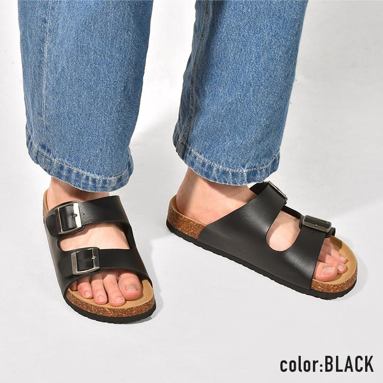 EDWIN サンダル エドウィン メンズ EB1001 春 夏用 靴 疲れない 27cm コルク 歩きやすい コンフォートサンダル ブラック ブラウン かかとなし : TIS - 通販 ...