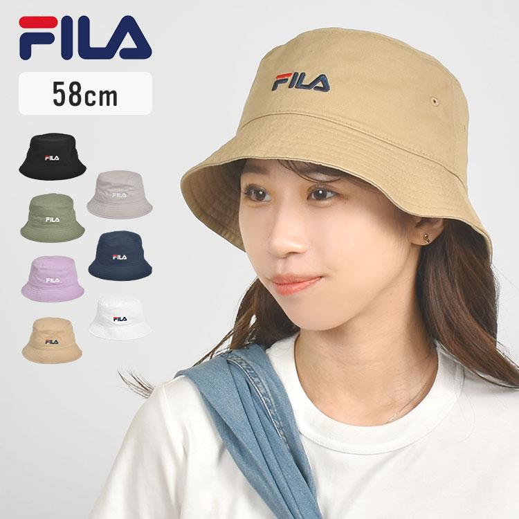 FILA バケットハット レディース フィラ 帽子 おしゃれ かわいい ブランド 綿100% コットン 58cm 洗濯可能 吸汗速乾 くすみカラー : TIS - 通販 - Yahoo!ショッピング