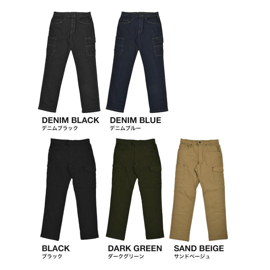 カジメイク カーゴパンツ メンズ スリム デニム 作業着 ズボン 大きいサイズ M L LL 3L 8290 激ラクデニム防寒パンツ おしゃれ : TIS - 通販 - Yahoo!ショッピング