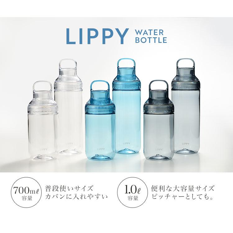 ウォーターボトル 目盛り 700ml LIPPY クリアボトル 水筒 透明 耐熱 直飲み おしゃれ かわいい 軽い 洗いやすい : osk-bottle03 : TIS - 通販 ...