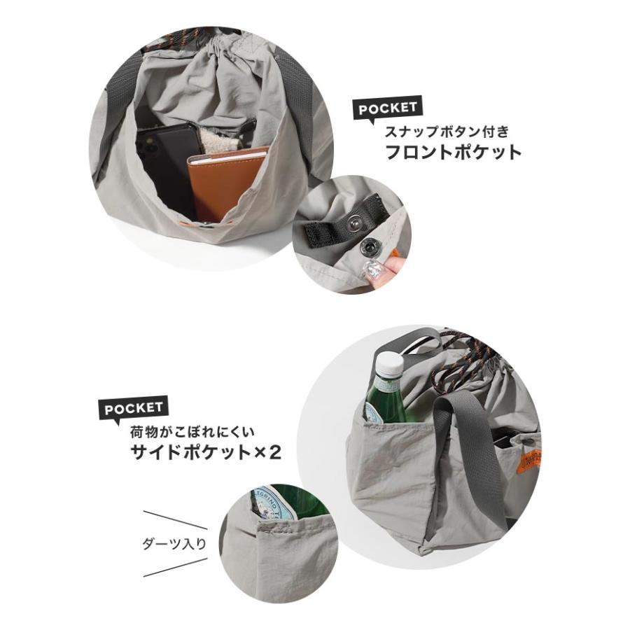 トートバッグ レディース ブランド 布 軽い ユニバーサルオーバーオール UNIVERSAL OVERALL メンズ シンゲンブドウバッグ M ...