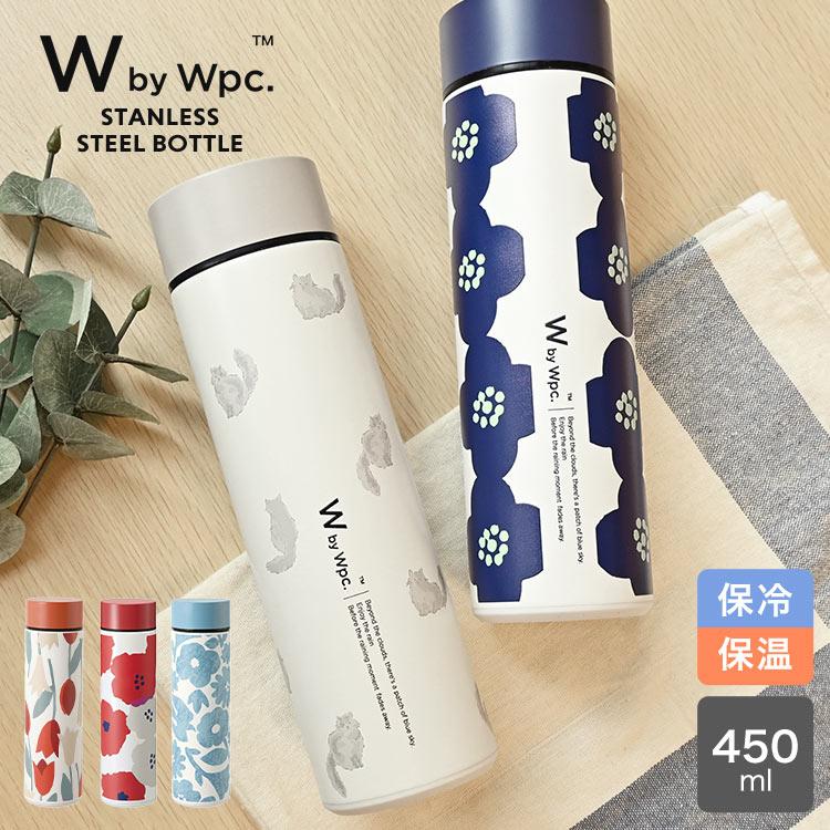 Wpc. 水筒 保冷保温 最強 ステンレスボトル おしゃれ wpc かわいい 大人 女性 女の子 450ml 北欧 花柄 猫 ネコ マイボトル マグボトル : TIS - 通販 - Yahoo ...