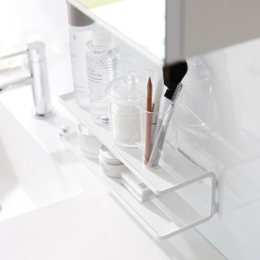 tower 洗面所 収納 棚 おしゃれ 山崎実業 フィルムフックサニタリーラック 2段 タワー 2173 2174 壁掛け 洗面台 小物置き ラック スリム 壁面 : TIS - 通販 ...