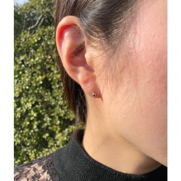 aile 純 チタンピアス/P3/φ3mm球/左右1ペア ポスト径Φ0.75mm aile 純 チタンピアス/P3/φ3mm球/左右1ペア ポスト径Φ0.75mm
