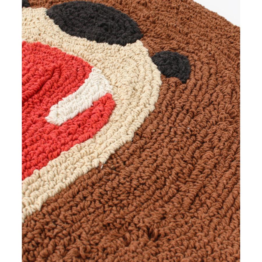 チチカカ マット がおー ／ 約46×52cm 小さめマット アニマル 動物 かわいい 足元マット 玄関マット 子供部屋 キッズルーム アクセント ダイカット ns : チチカカ Yahoo ...