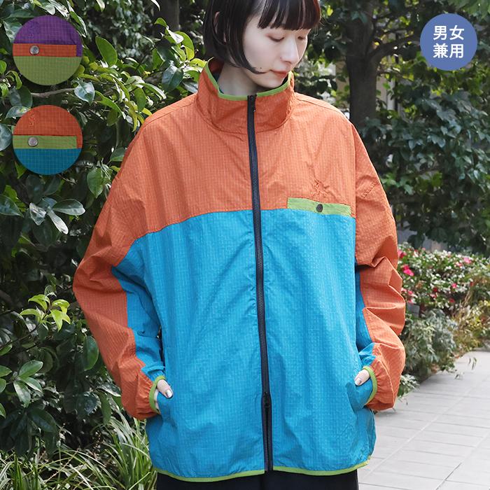 チチカカ（TITICACA） COBMASTER リップストップスタンドジャケット ／ ライトアウター レディース 秋 冬 春 スタンドネック ウィンドブレーカー ゆったり 薄手 ジャンパー ...