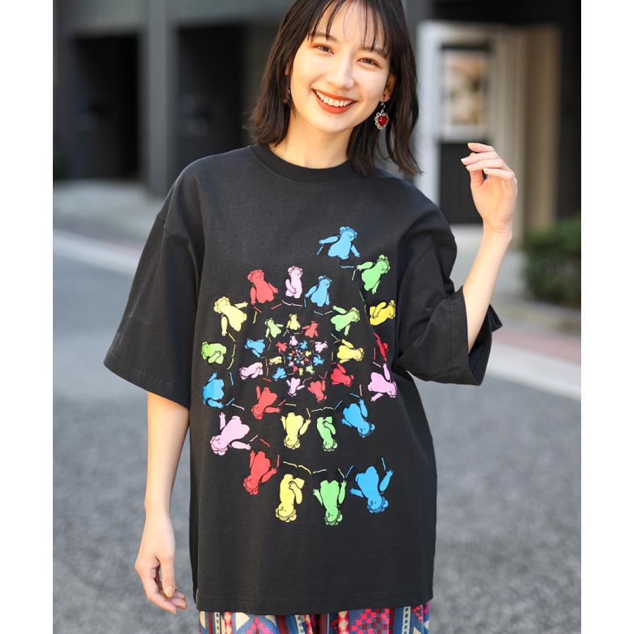 Tシャツ ティーシャツ カットソー トップス プルオーバー メンズ レディース ユニセックス 半袖 M L COBMASTER コラボ サークルベアーTシャツ lsjcc411 ...