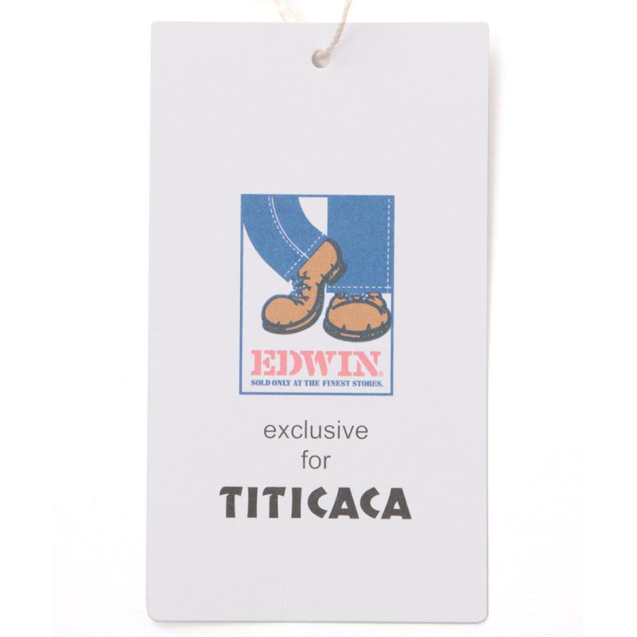 チチカカ STEPMARK ステップマーク EDWIN エドウィン ビッグT トップス カットソー レディース メンズ ユニセックス 春 夏 半袖 EDWINコラボ タコスTシャツ ...