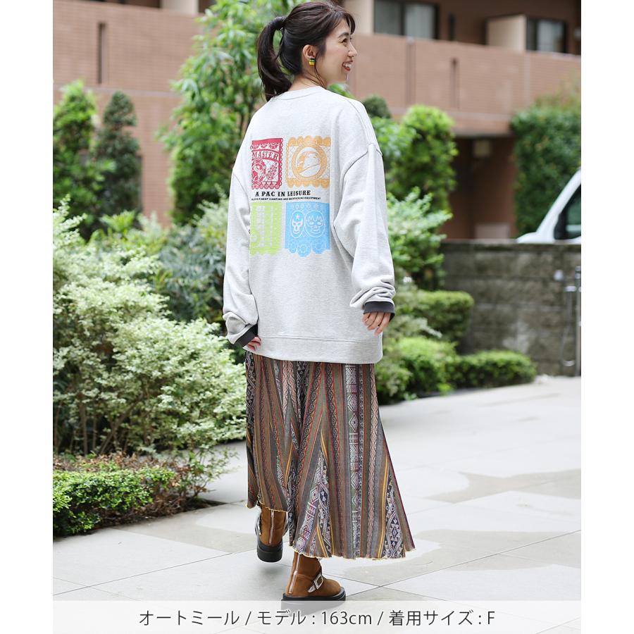 チチカカ（TITICACA） COBMASTER コラボ パペルピカドコブベアプルオーバー ／ スウェット トップス プルオーバー レディース メンズ 男女兼用 秋 冬 オーバーサイズ バック ...