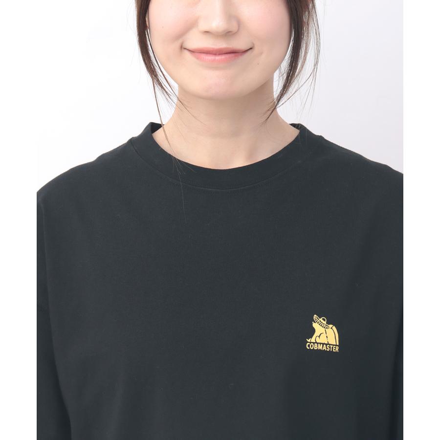 チチカカ（TITICACA） COBMASTER コラボ メキシコモチーフワッペンTシャツ ／ カットソー 男女兼用 半袖 綿100％ 吸水速乾 コブマスター コブベア プリント M L ...