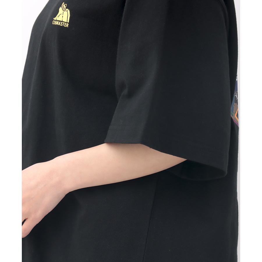 チチカカ（TITICACA） COBMASTER コラボ メキシコモチーフワッペンTシャツ ／ カットソー 男女兼用 半袖 綿100％ 吸水速乾 コブマスター コブベア プリント M L ...