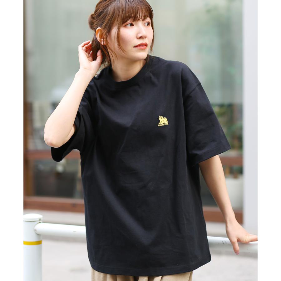 チチカカ（TITICACA） COBMASTER コラボ メキシコモチーフワッペンTシャツ ／ カットソー 男女兼用 半袖 綿100％ 吸水速乾 コブマスター コブベア プリント M L ...