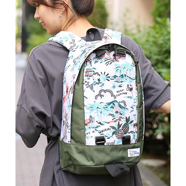 reynspooner リュックサック デイパック バックパック バッグ レディース 春 夏 撥水 16L フルオープン 大容量 A4 レインスプーナー デイリュック zksccd7101 ...