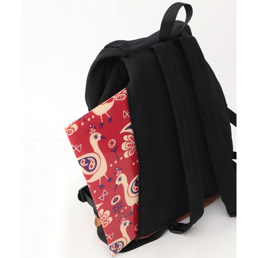 チチカカ ネイティブ刺繍キャンバスリュック ／ バックパック 大容量 22L たっぷり 男女兼用 フラップポケット チマヨ刺繍 A4 デイパック リュックサック zmscbb7028 ...