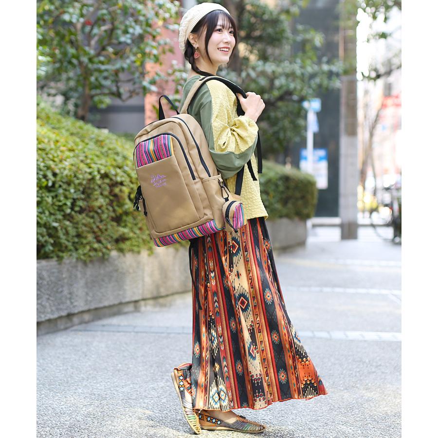 ポーチコンビリュック ／ リュックサック バックパック A4 大容量 16L はっ水 撥水 デイパック かばん レディース 男女兼用 ユニセックス ポーチ付き 収納力 : znscbb7007 ...