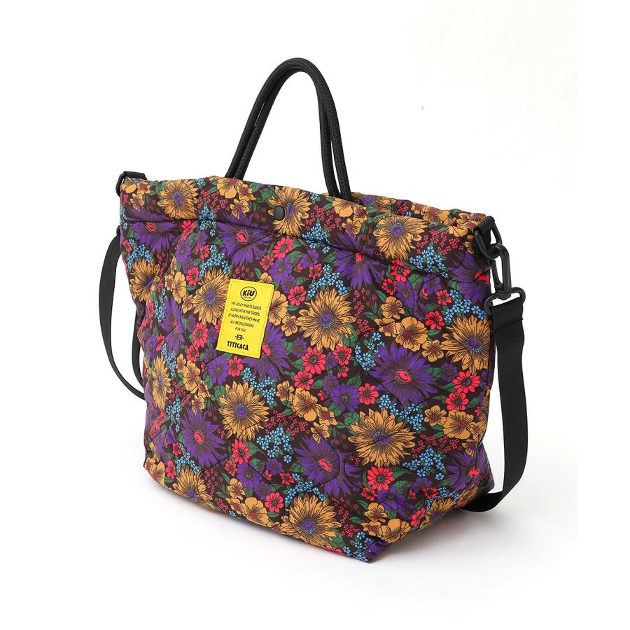 チチカカ KiU コラボ パデットトートバッグ ／ トートバッグ A4 大容量 肩掛け 斜め掛け ワンショルダー 2WAY 鞄 軽い キルティング レディース メンズ 撥水 : チチカカ ...