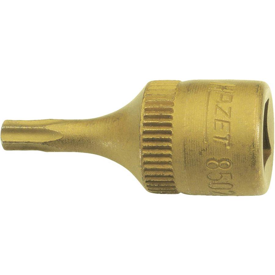 HAZET TORXビットソケット(差込角6.35mm・チタンコーティング) 8502-T10 : TJDストア - 通販 - Yahoo ...