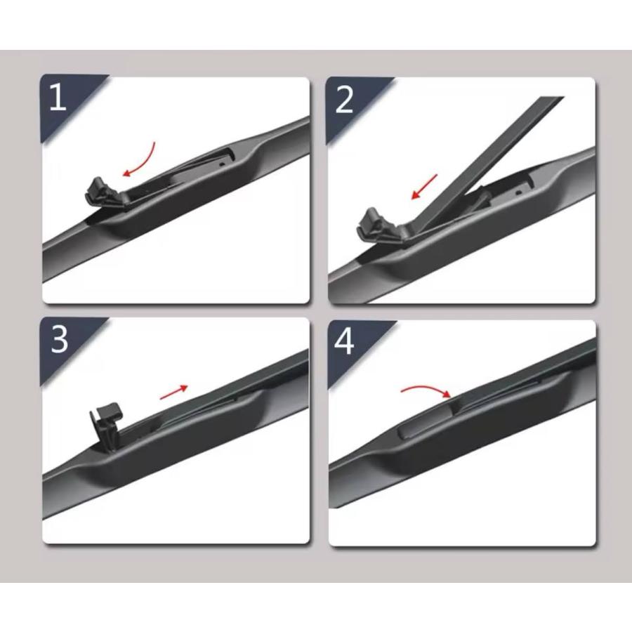 BMW X5:F15.F85 X6:F16.F86用 エアロワイパー 左右セット 右ハンドル 600mm/500mm(取り付け説明図付き）TJKリコンディション : BMW&MINI専門店 ...
