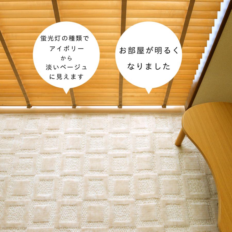 カーペット 6畳 丸巻き保管 日本製 絨毯 抗菌防臭 ホスタ 261×352cm 江戸間 6畳用 6帖 アイボリー 辻川産業株式会社 :hosta6ivr2:Tsujikawa - 通販 ...