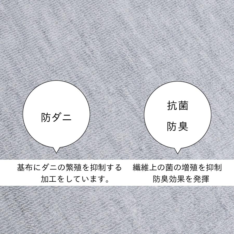 Tsujikawa 防ダニ カーペット 6畳 日本製 抗菌防臭 ノースポール 江戸間 6畳用 6帖 261×352cm グレー おしゃれ シンプル 辻川産業株式会社 : Tsujikawa ...