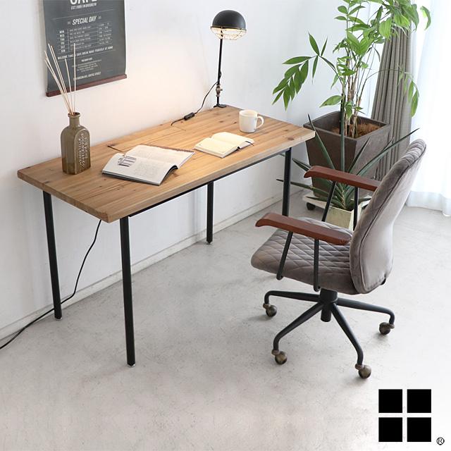 【送料無料】UP313 WORC ウォルク 120 デスク 机 ワークデスク 作業代 天然木 パイン古材 インダストリアル ブルックリン ...