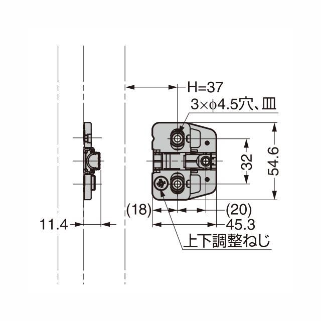 ランプ マウンティングプレート150-P4W-32TH+2 厚み2mm システム32 3つ穴 151シリーズ スガツネ工業 LAMP : TK HOPE ヤフー店 - 通販 - Yahoo ...
