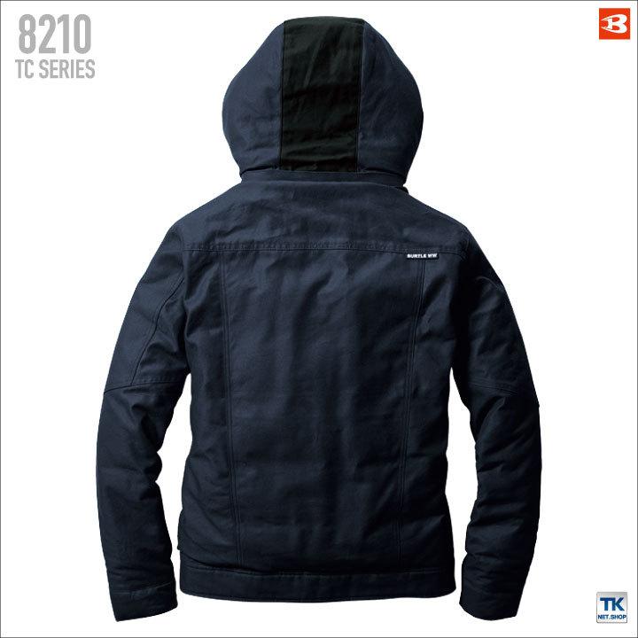 BURTLE バートル サーモクラフト 長袖防寒ジャケット 電熱パッド対応 防寒着 秋冬 綿100% 男女兼用 裏アルミメッシュ 撥水性 メンズ レディース bt-8210-b : スポーツ ...