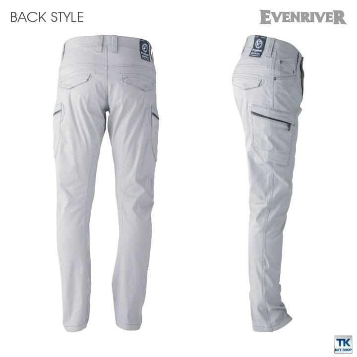 EVENRIVER イーブンリバー 作業ズボン ワークウェア カジュアル おしゃれ カーゴパンツ 作業着 作業服 er-erx302 : スポーツインナーSportsTK - 通販 ...