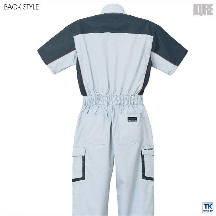 半袖つなぎ 半袖ツナギ ピットスーツ カジュアル半袖つなぎ ツナギ服 続服 ツヅキ つなぎ 春夏 クレヒフク kr-kr903-b : スポーツインナーSportsTK - 通販 ...