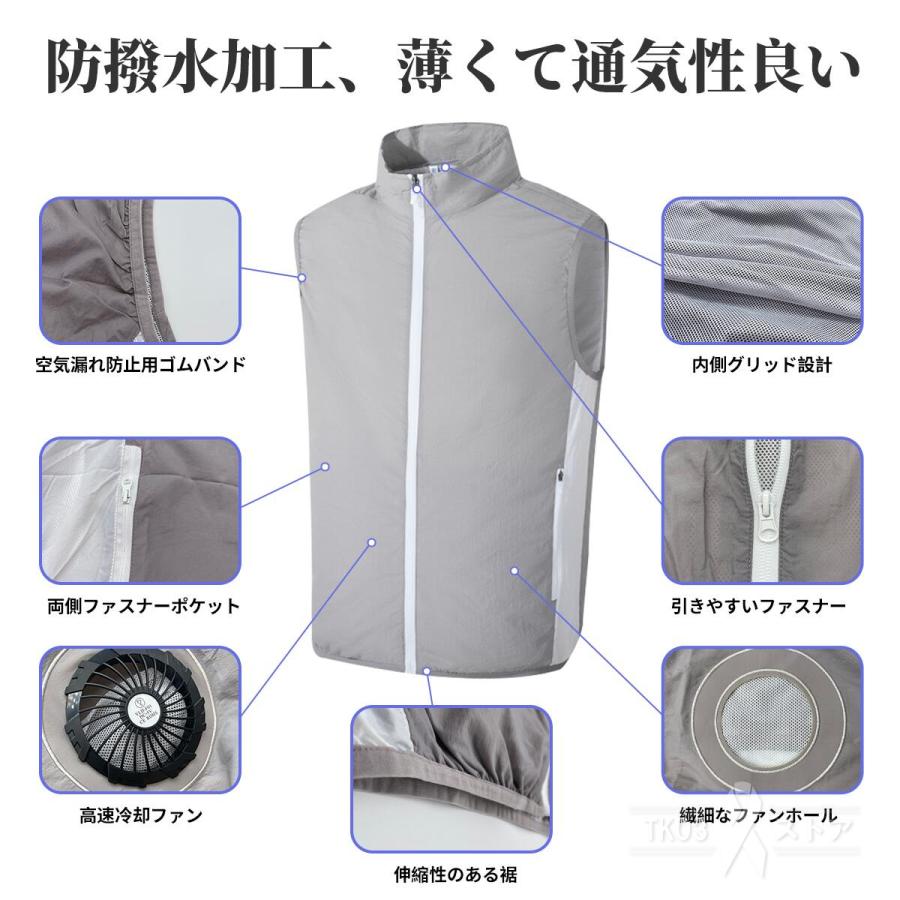 空調作業服 空調ベスト ワークマン ベスト 扇風機 フルセット ファン別売 メンズ レディース 大きいサイズ 空調冷風服 暑さ対策グッズ PSE認証 父の日 : TK03ストア - 通販 ...
