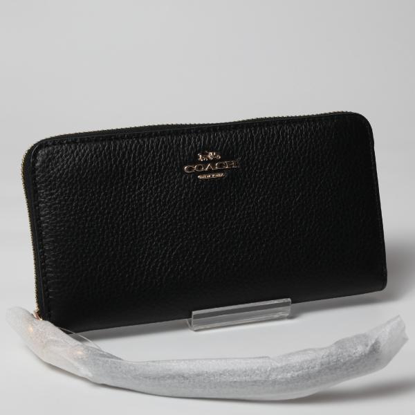 送料無料 COACH LONG ZIP AROUND WALLET コーチ ロング ジップ アラウンド ウォレット 長財布 C4451 ...