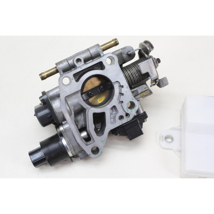 HM1 バモス M H18年式 E07Z NA 3AT 2WD エンジン ECU 37820-PFE-J56 スロットルボディー ISCV ...