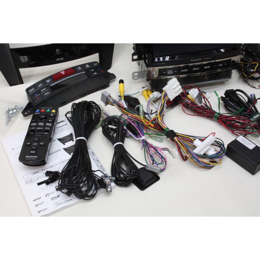 BRM BR系 レガシーワゴン H26年式 パナソニック ストラーダ HDD ナビ CN-L880LEDFA ETC CY-DSR110D パネル ステー等あるだけセットです :R5-10 ...