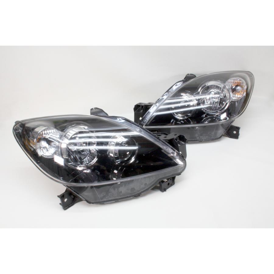 DY3W デミオ 5HB H19年式 83202km 純正 HID ヘッドライト D52151030 K2442 左 右 セット スタンレー ...