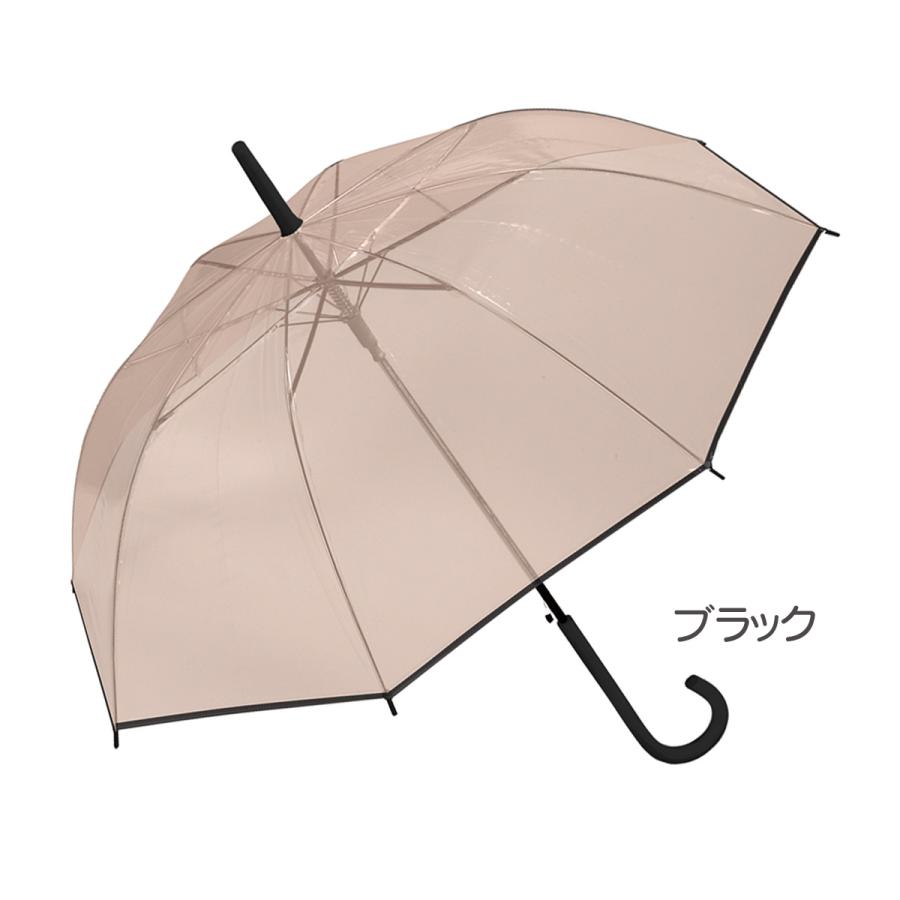 【透明傘】ユアセルフアンブレラ ブラウンPOE 60cm ジャンプタイプ 色付きビニール傘 透明POE 無地 :crux-118059-:TL-STARしのびや - 通販 - Yahoo!ショッピング