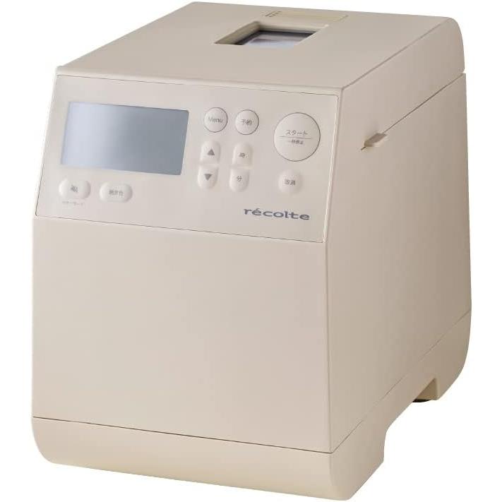 recolte レコルト コンパクトベーカリー RBK-1 Compact Bakery アルミニウム (クリームホワイト) : ティーエムオンライン Yahoo!店 - 通販 - Yahoo ...