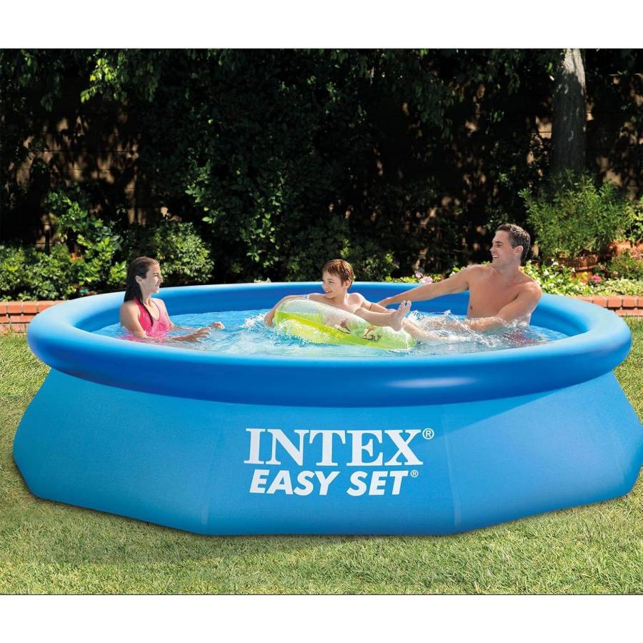 INTEX Intex インテックス 3.05m x 76cm イージーセット プール／カバーセット : ティーエムオンライン Yahoo!店 - 通販 - Yahoo!ショッピング