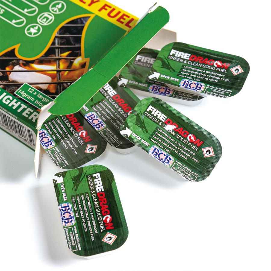 【DM便は2個まで発送可】FIREDRAGON ファイヤードラゴン SOLID FUEL 12 BLOCKS ソリッドフューエル 12ブロック ...