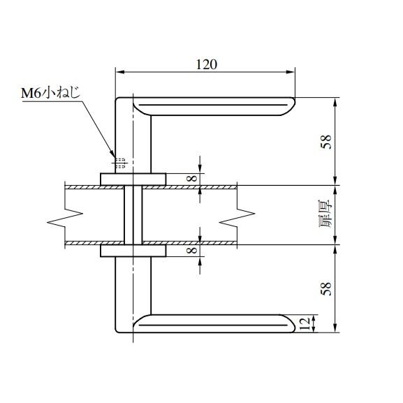 美和ロック ミワ MIWA アルミ製レバーハンドル33型 ハンドルのみ BK色ブラック色 黒 LA LO 取替用ハンドル : TMKオンラインショップ - 通販 - Yahoo!ショッピング