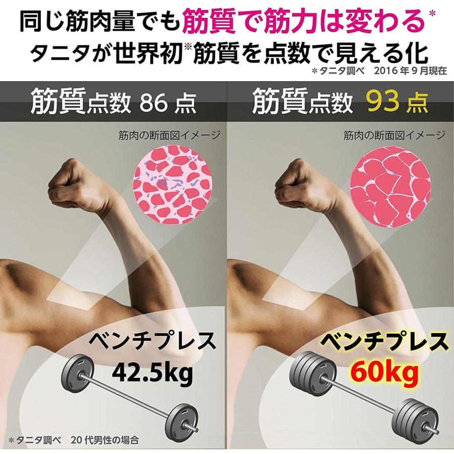 タニタ RD-803L-BK 体組成計 左右部位別 26項目 筋肉 筋質 日本製 TANITA RD-803L (10) : Tマート ...