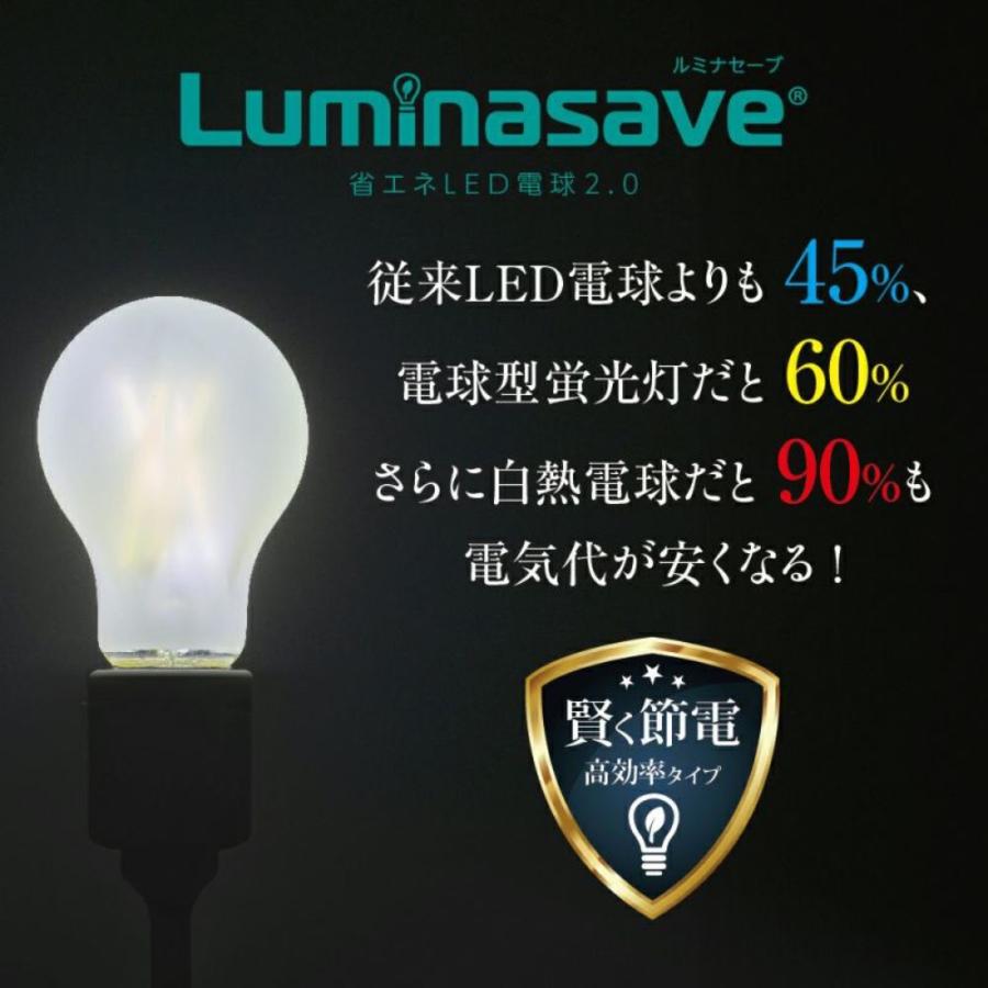 Luminous DOSHISHA Luminasave LSF-A60 省エネ LED電球 60形 ルミナセーブ LSF-A60N LSF-A60L ドウシシャ (R) : Tマート ...
