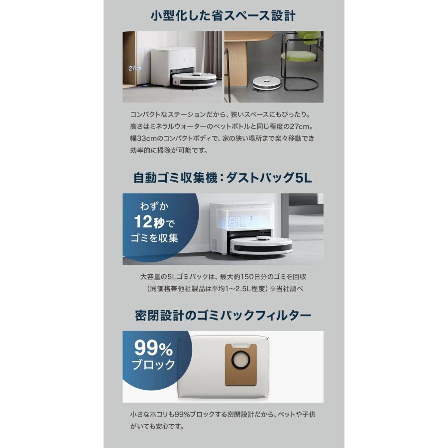 ECOVACS DEEBOT Y1 PRO PLUS DLX32-22EE 自動掃除機 ロボット クリーナー 掃除機 エコバックス (16 ...